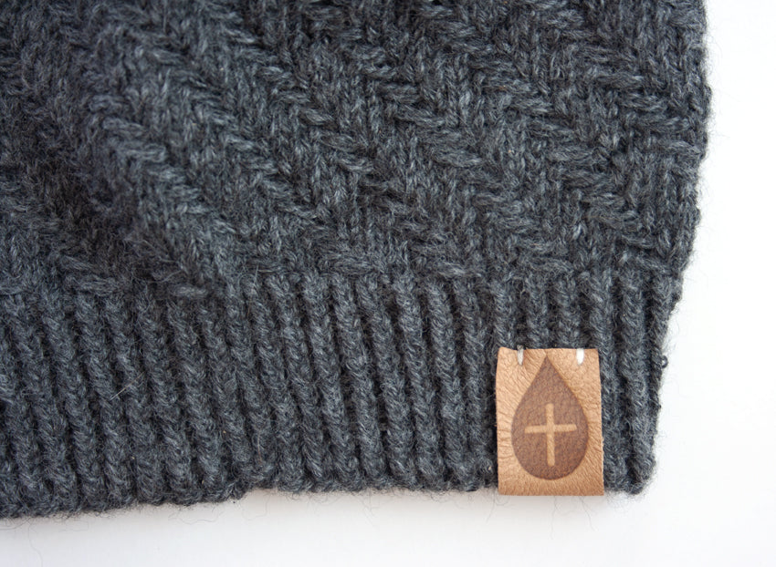 The Moses Hand Knit Hat – Living Water Fibers and Alpacas
